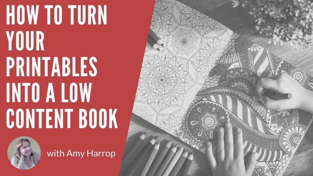 How to Turn Your Printables into a Low Content Book - Succeed With ...