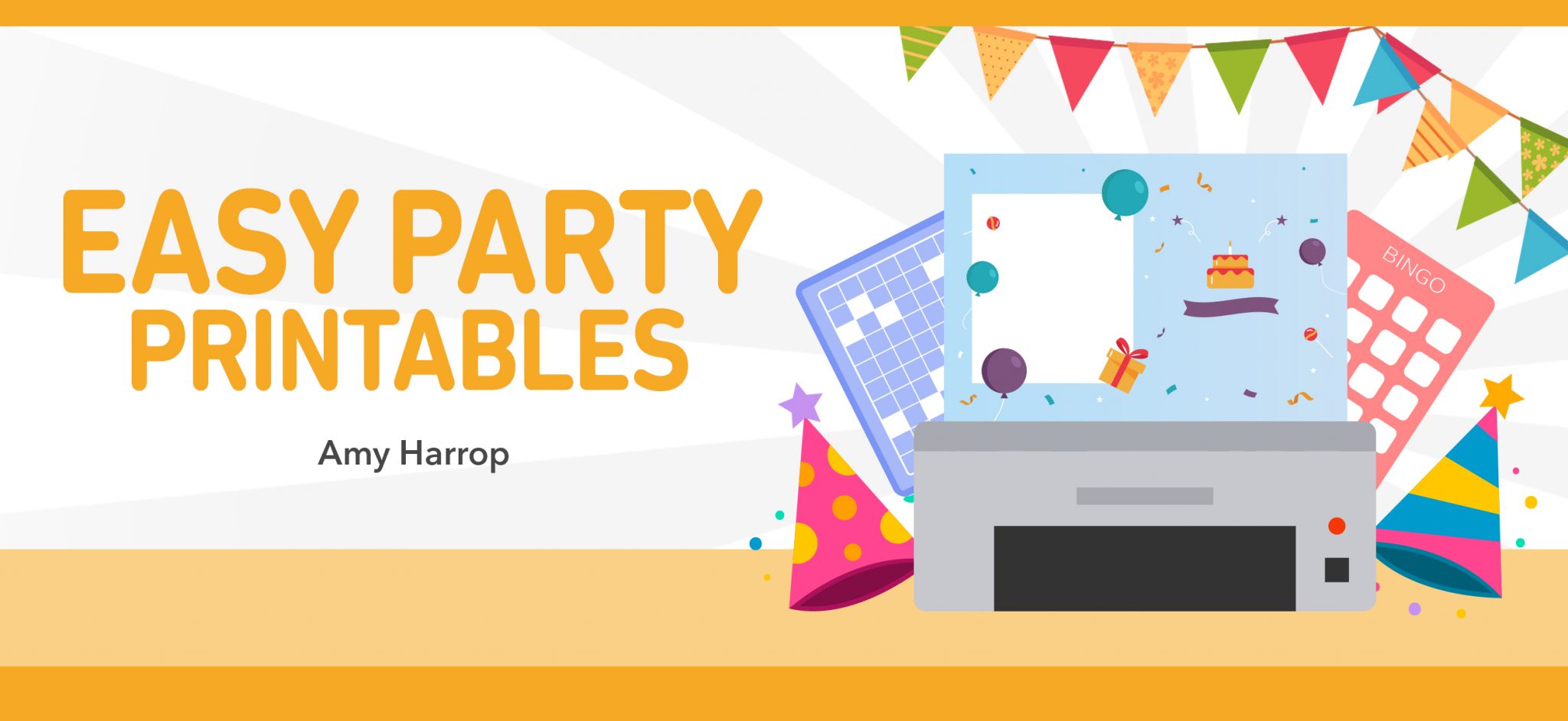 Easy Party Printables TC - Succeed With Content Blog