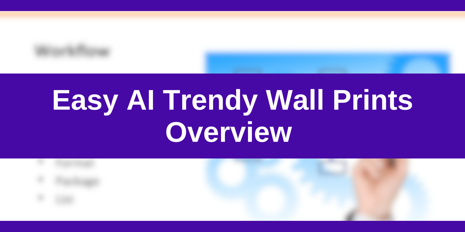Easy AI Trendy Wall Prints for ThriveCart - Succeed With Content Blog