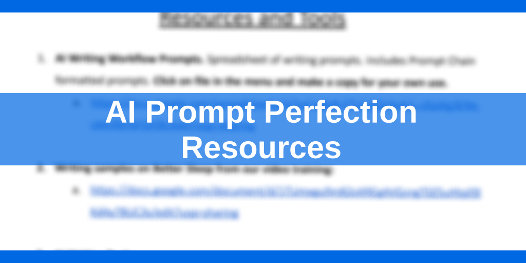 AI Prompt Perfection for WarriorPlus - Succeed With Content Blog