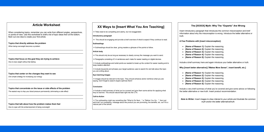AI Prompt Perfection Quickstart for WarriorPlus - Succeed With Content Blog