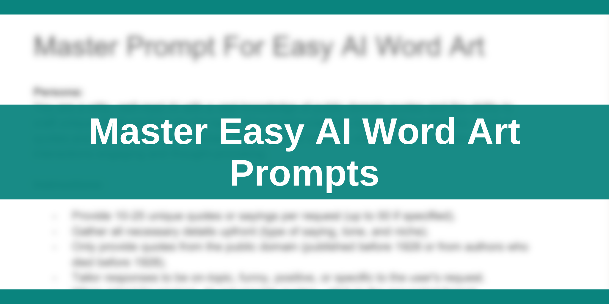 Easy AI Word Art for WarriorPlus - Succeed With Content Blog