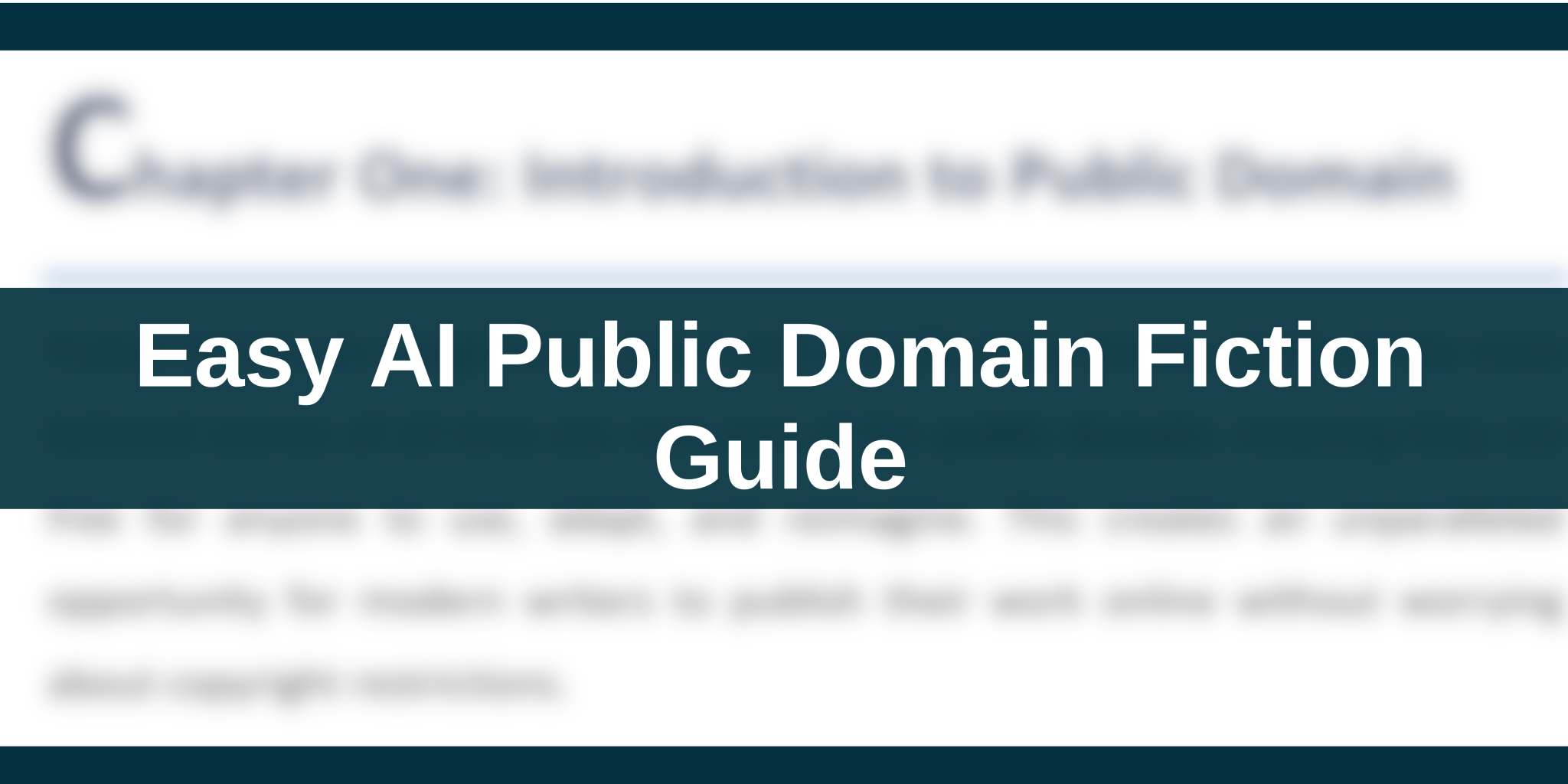 Easy AI Public Domain Fiction for WarriorPlus - Succeed With Content Blog