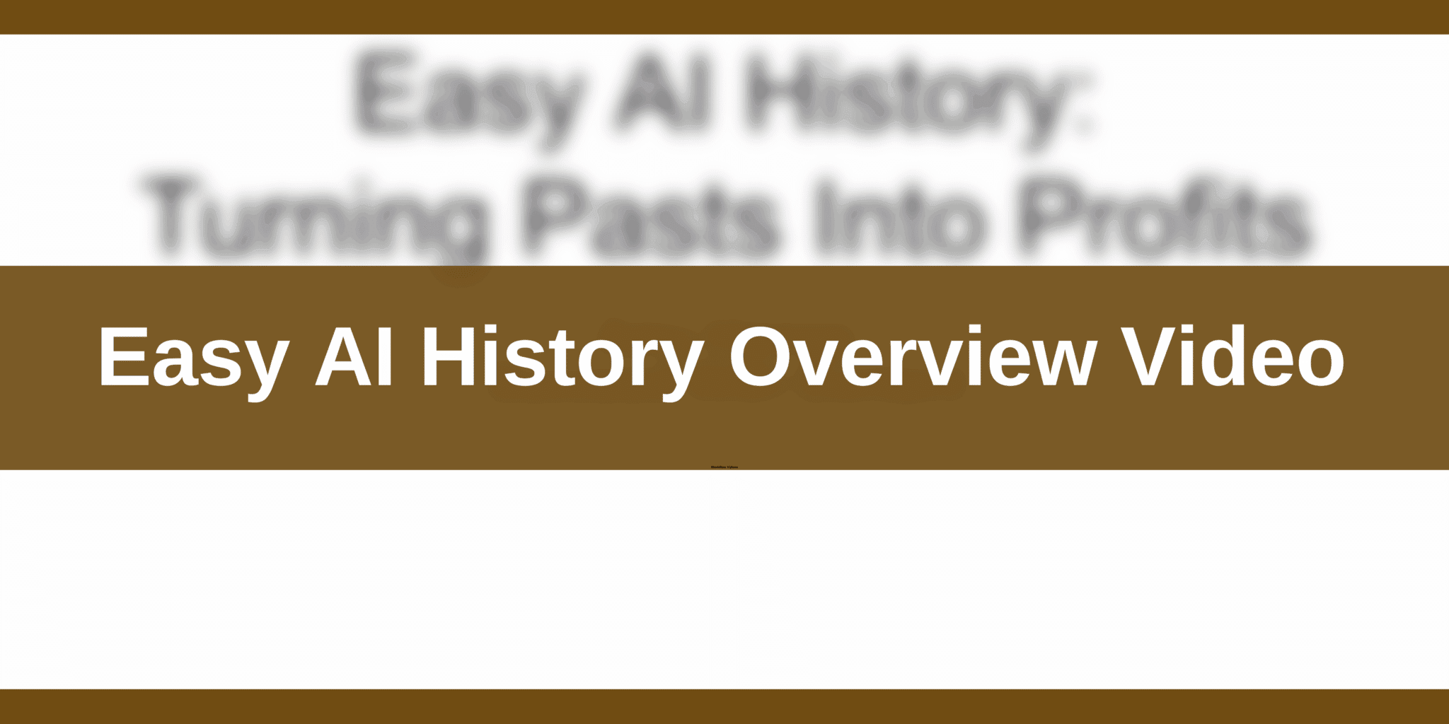 Easy AI History: Turning Pasts into Profits for WarriorPlus - Succeed ...