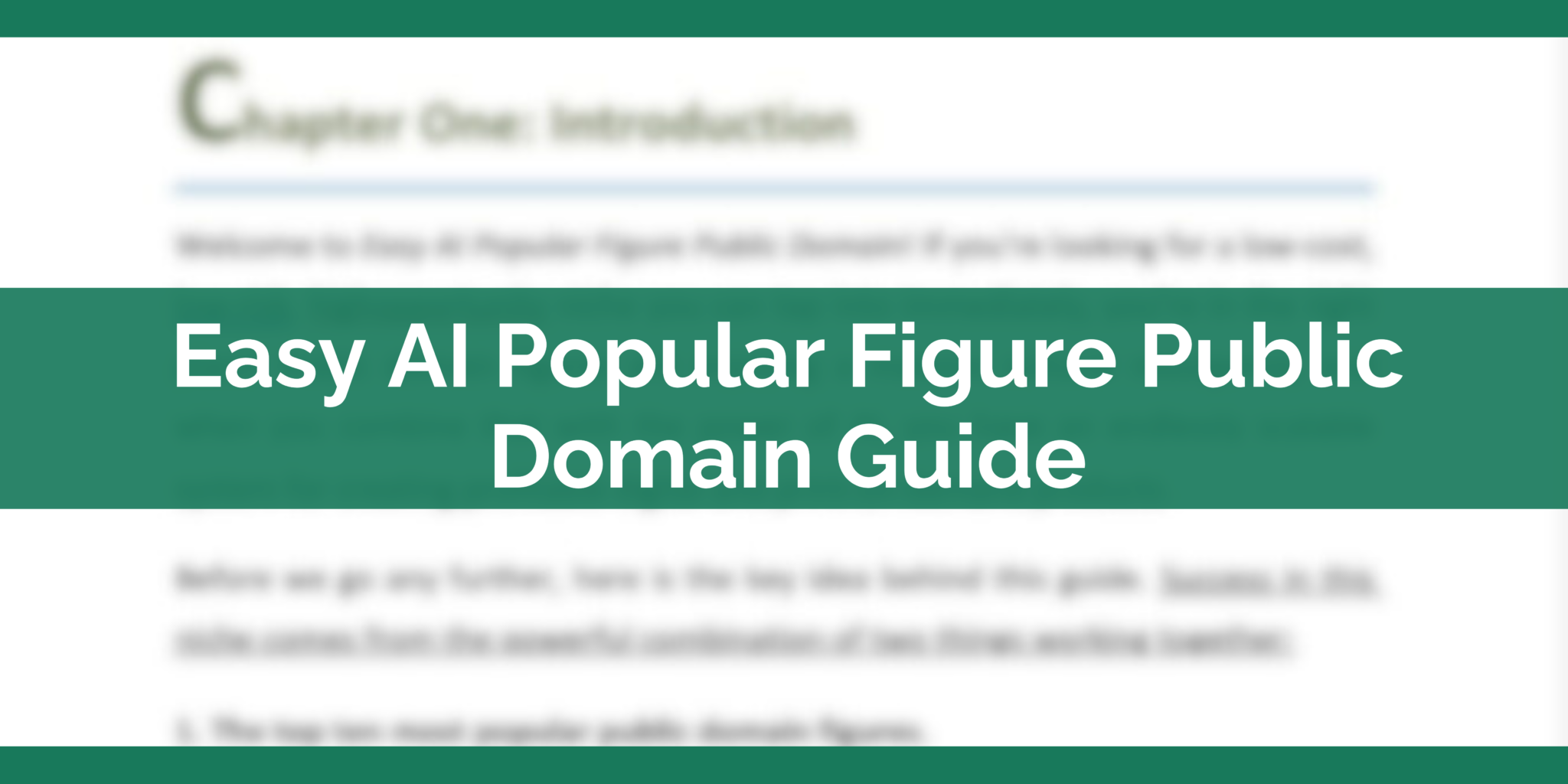 Easy AI Popular Figure Public Domain for WarriorPlus - Succeed With ...